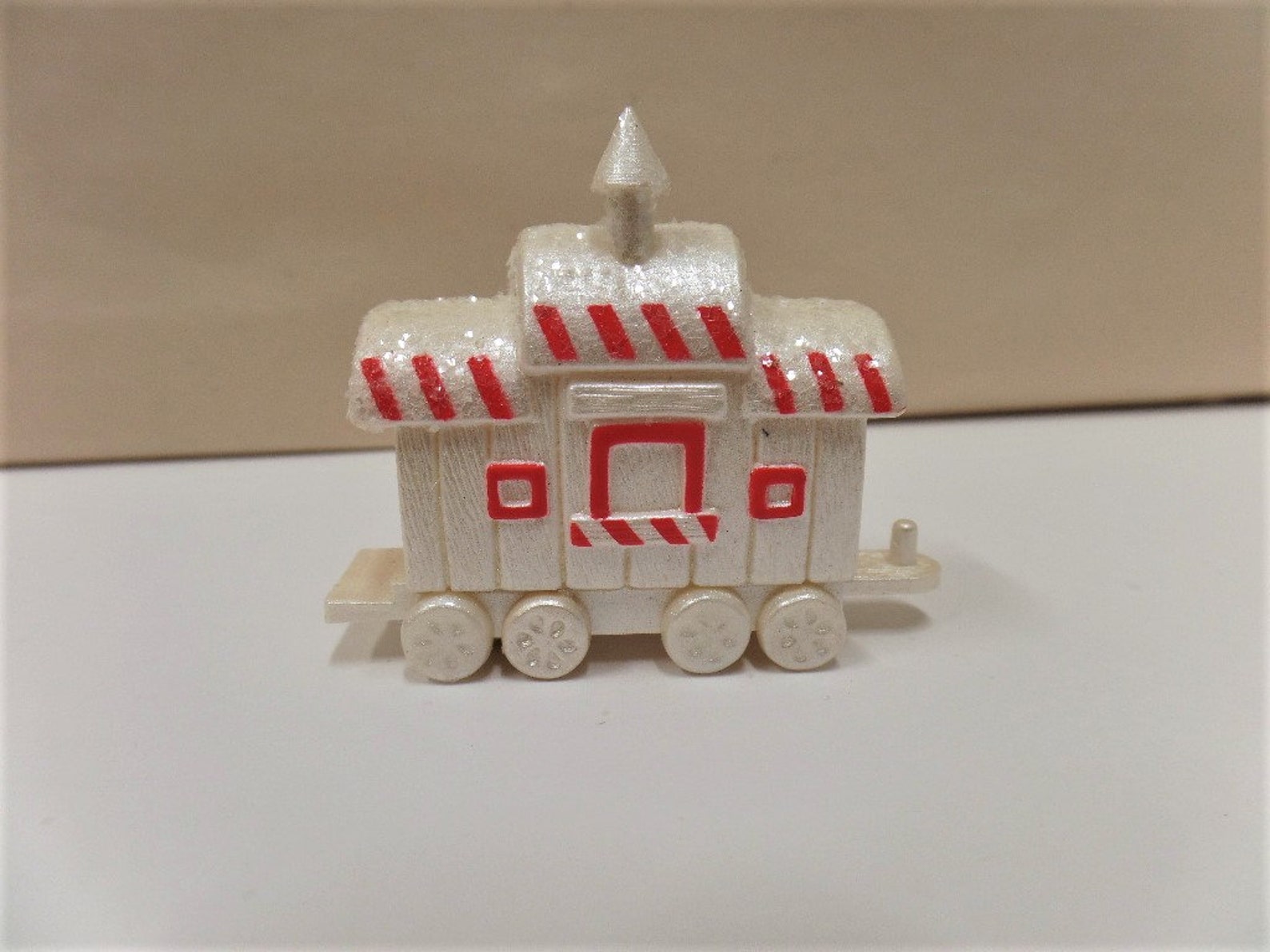 Vintage Hallmark Candy Caboose Christmas Merry Miniature 1990 NOS Candy ...