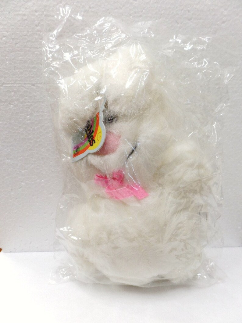Vintage 1983 Heartline Snuggables White Easter Bunny Plush Toy - Etsy