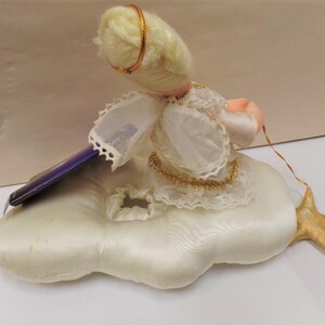 Vintage Hallmark Starry Angel Tree Topper 1986 NOS Angel on Cloud - Etsy