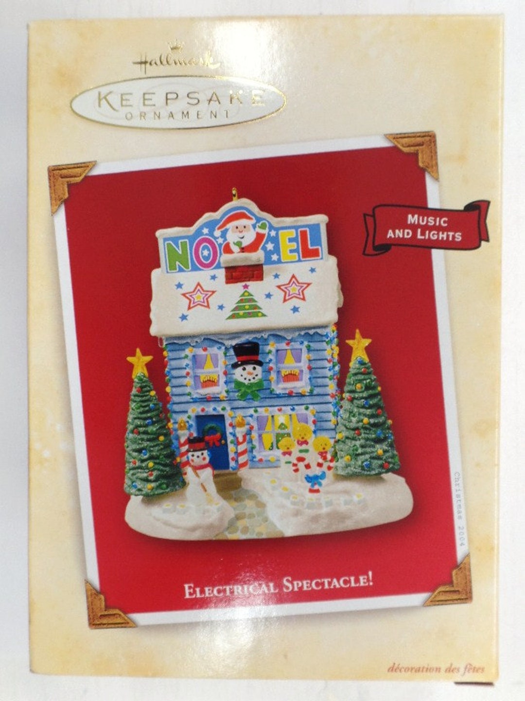 Hallmark Electrical Spectacle Christmas Ornament New NRFB Music and ...
