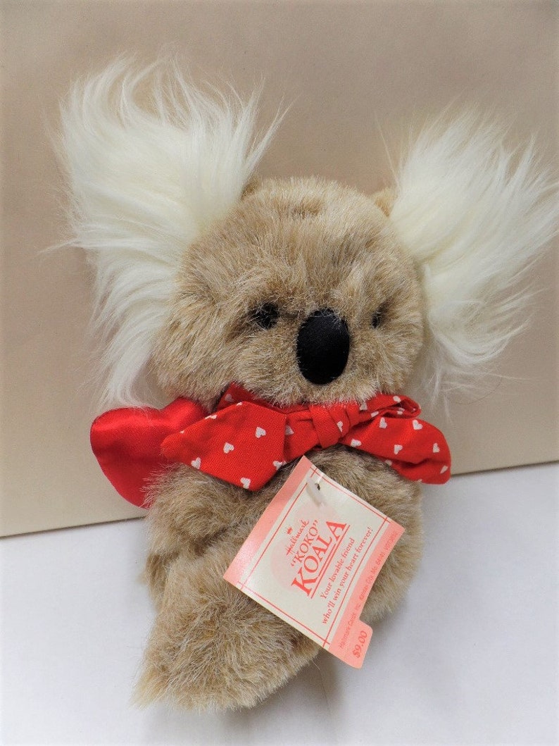 Vintage 1984 Hallmark koko Plush Koala Bear NOS - Etsy