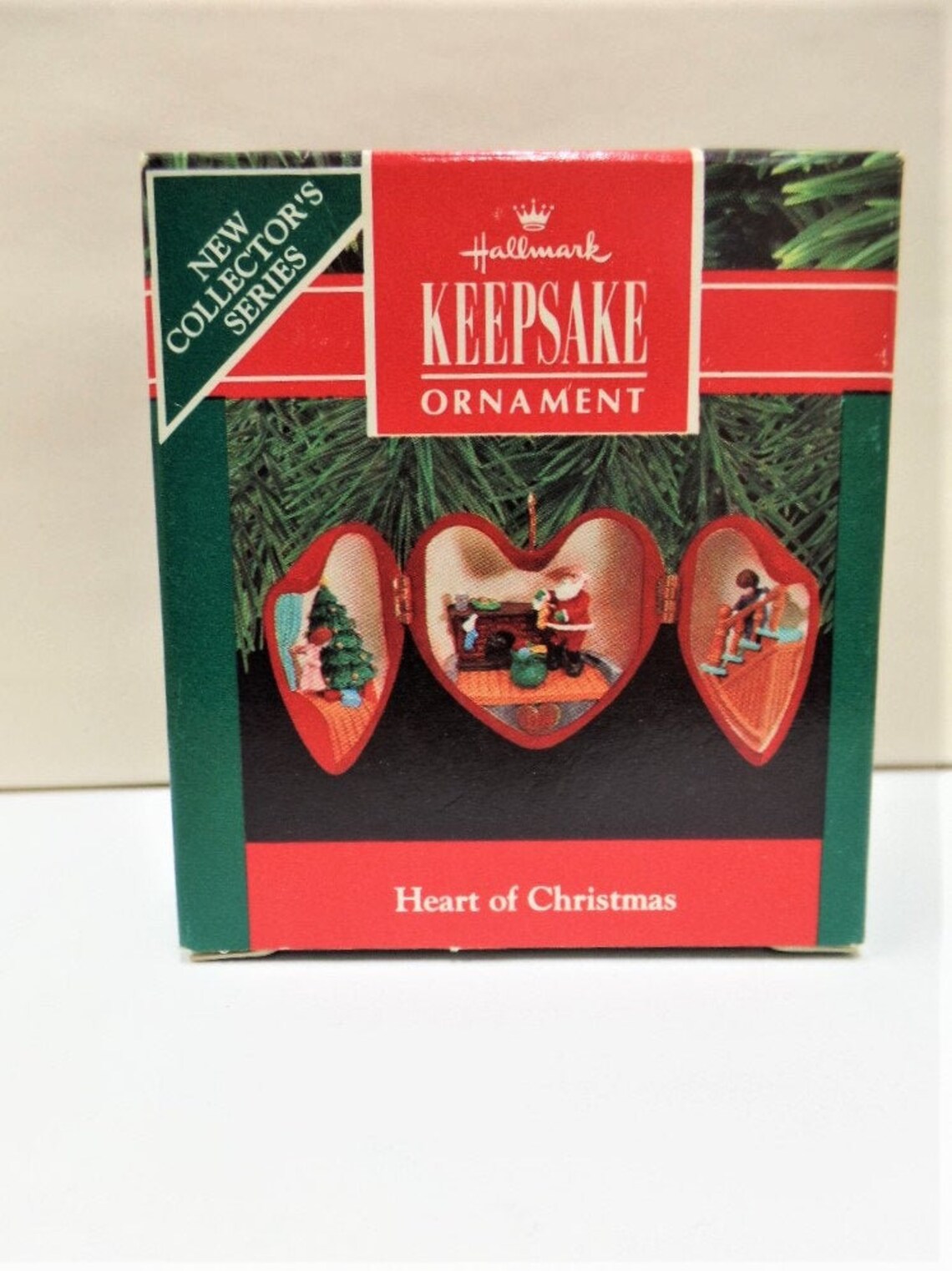 Hallmark Heart of Christmas Ornament 1990 1st in the Series - Etsy