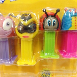 Vintage Pack of 4 Pez Party Favors Bugz Candy Dispensers Collectible ...