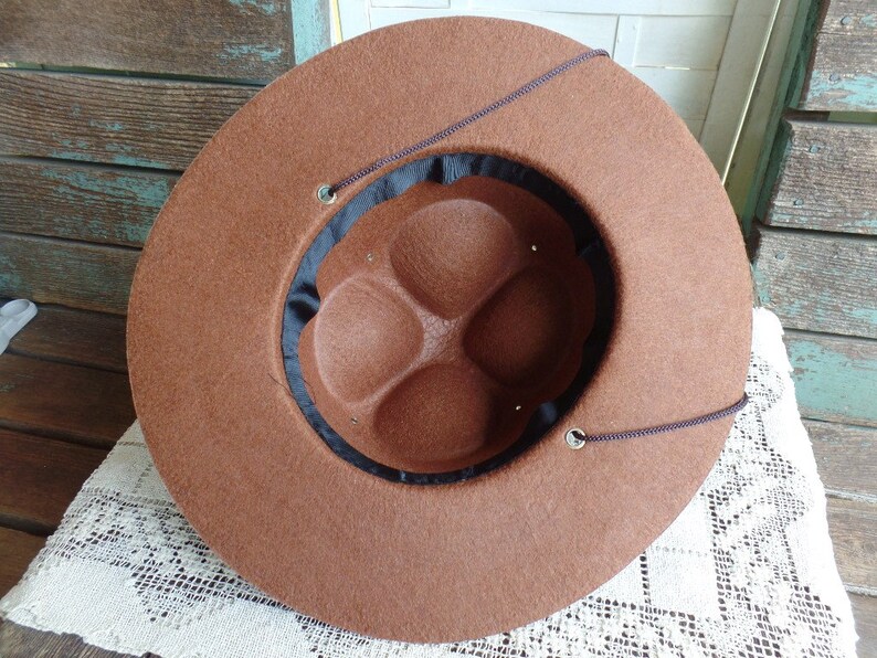 Vintage Boy Scout Hat Felt Hat Forest Ranger | Etsy