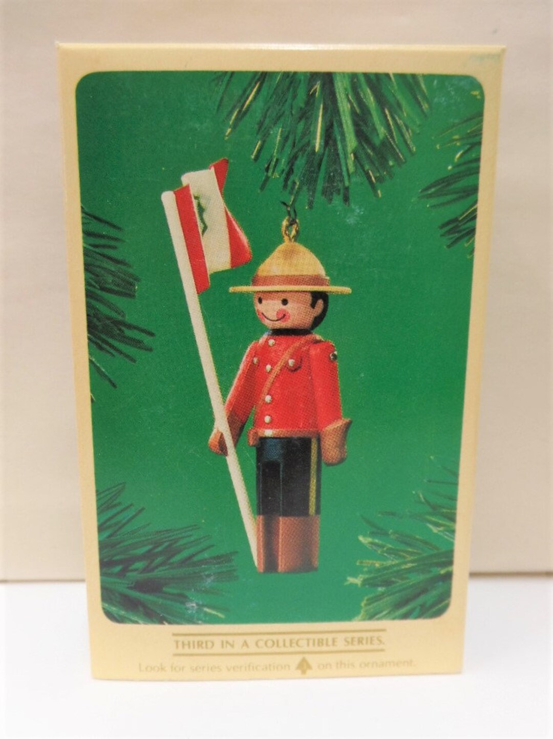 Hallmark Clothespin Soldier Christmas Ornament 1984 NOS Soldier With ...