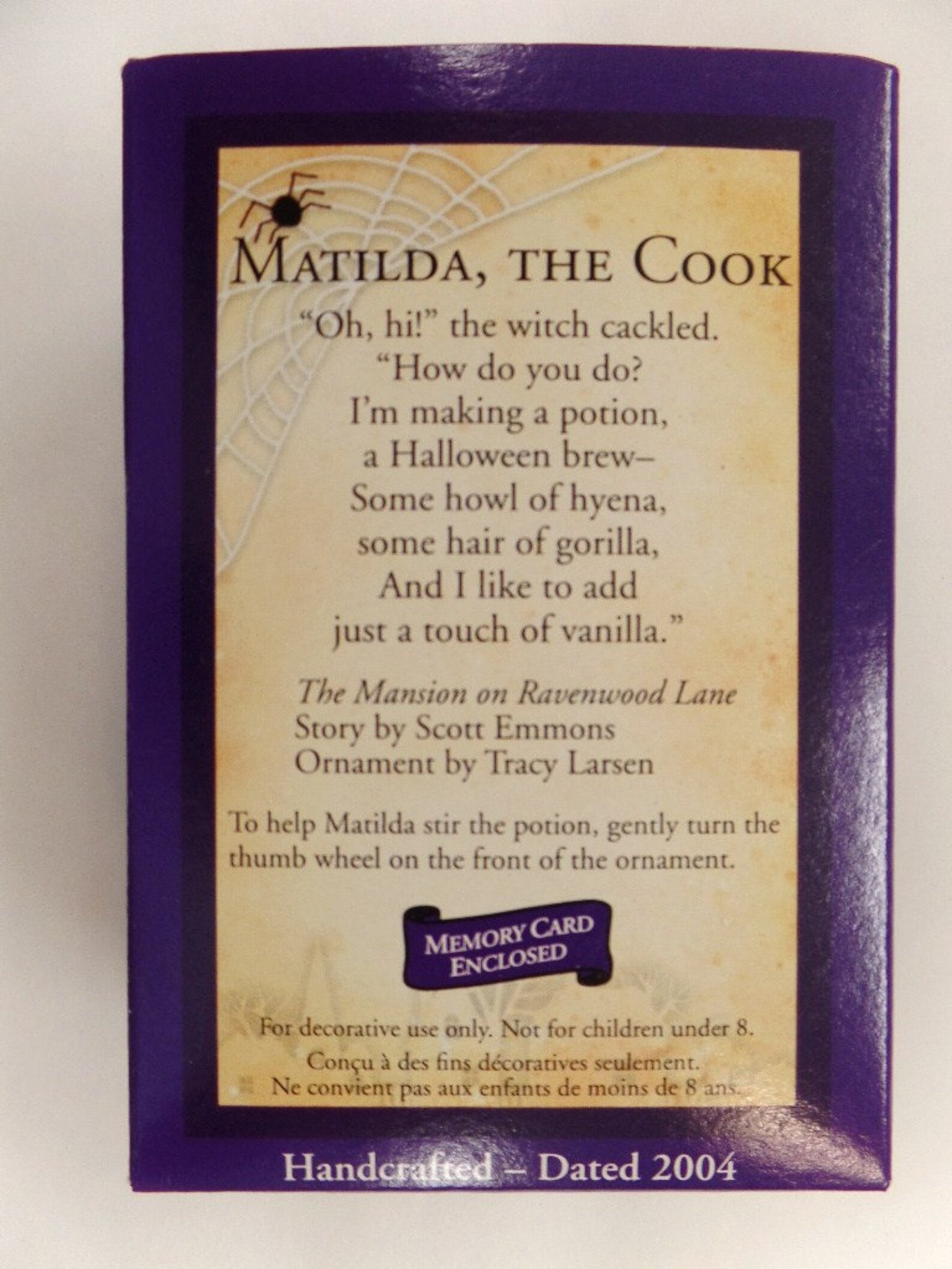 Hallmark Matilda the Cook Halloween Ornament NRFB Witch - Etsy