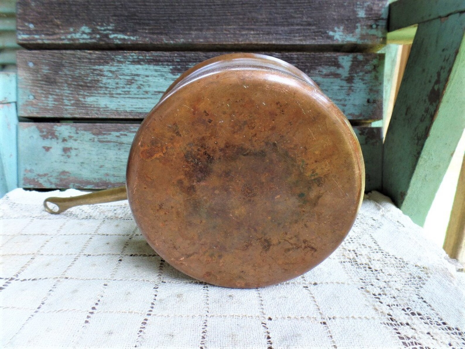 Vintage Copral Copper Sauce Pan Brass Handle Made in Portugal | Etsy