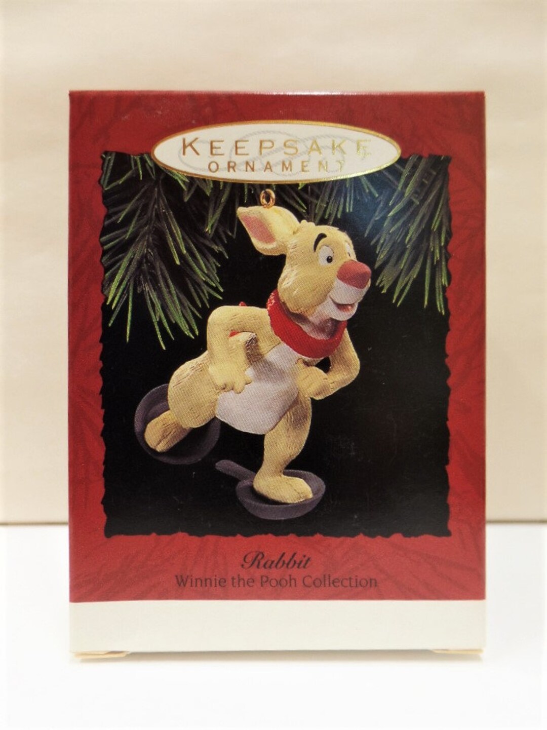 Hallmark Rabbit Christmas Ornament 1993 NRFB NOS Winnie the Pooh ...