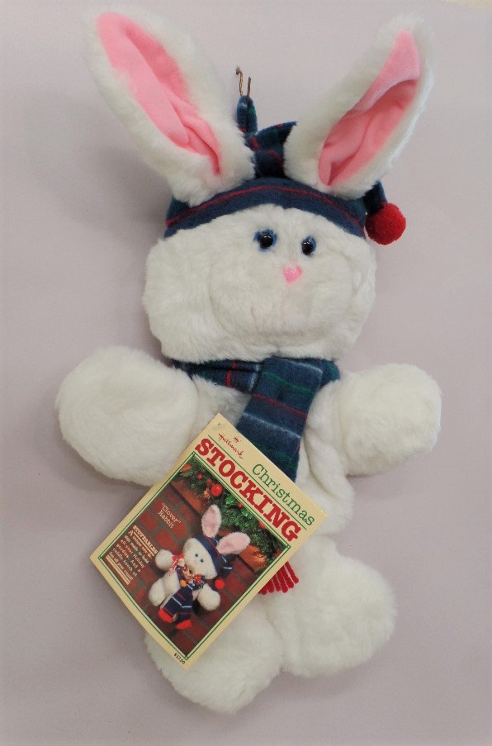 Vintage Hallmark clover Rabbit Stuffables | Etsy