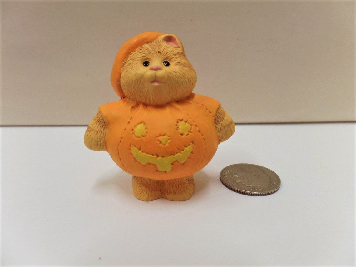 Vintage Hallmark Cameron Cat Halloween Merry Miniature 1995 - Etsy