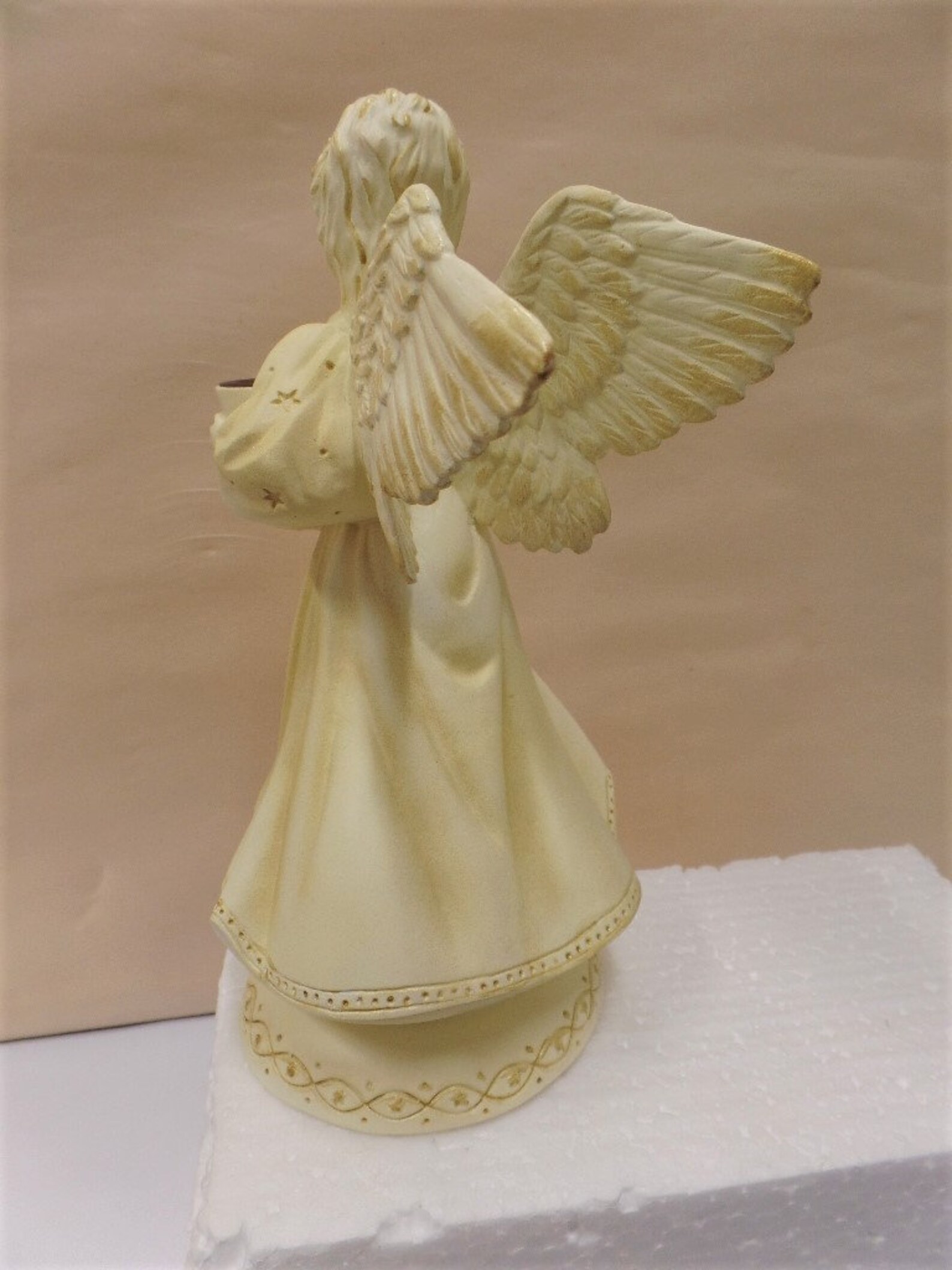 Vintage Hallmark Angel Stocking Hanger 1992 NOS RARE Candle | Etsy