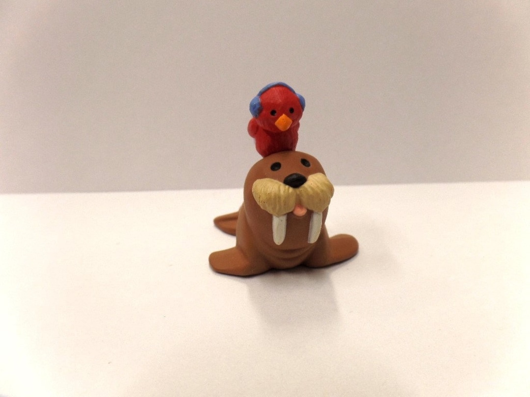 Vintage Hallmark Walrus and Bird Christmas Merry Miniature 1992 NOS - Etsy