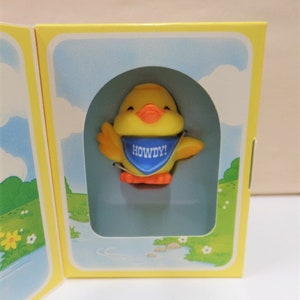 Vintage Hallmark Duck Merry Miniature Greetings 1984 Howdy! NOS Added ...