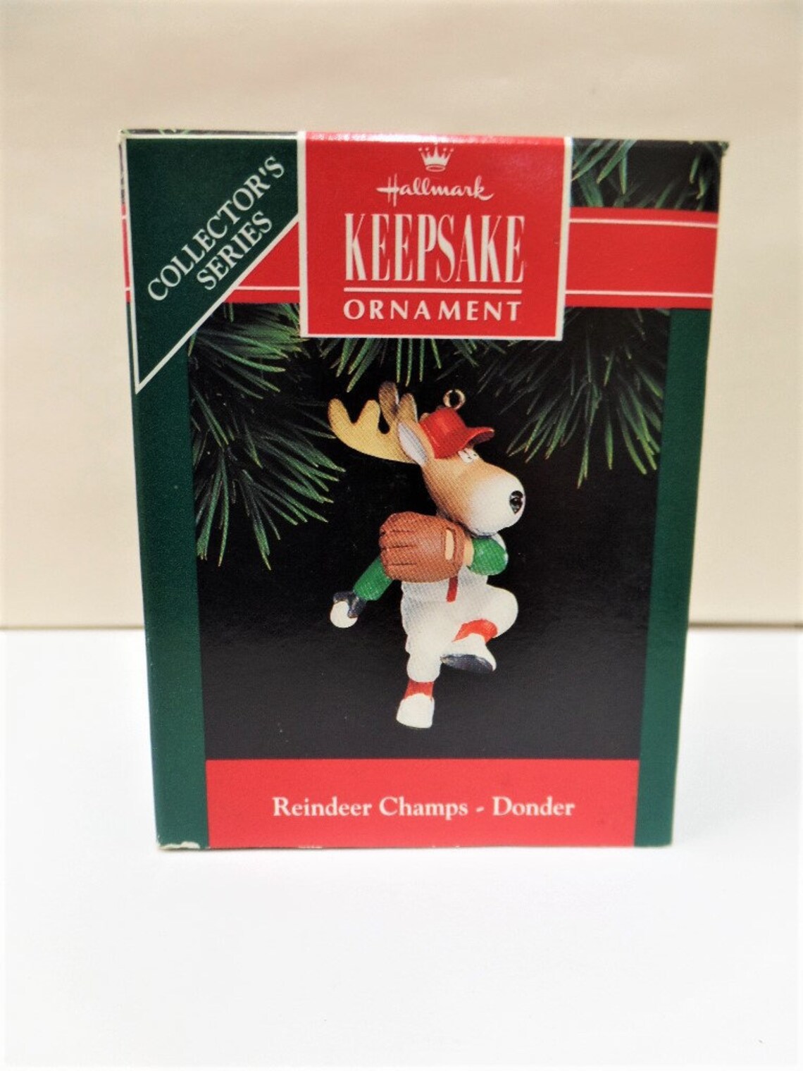 Hallmark Reindeer Champs Christmas Ornament 1992 Donder - Etsy