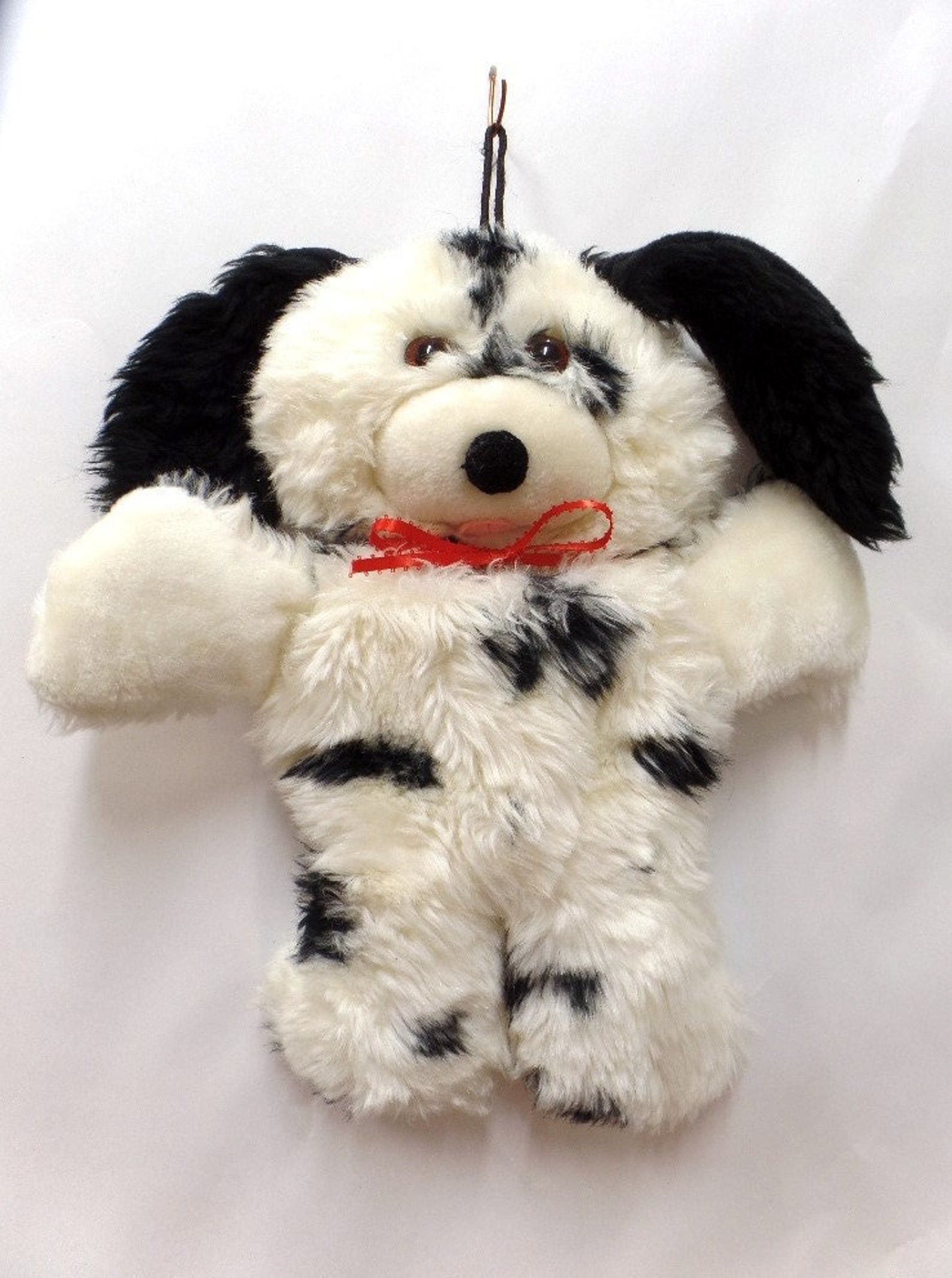 Vintage Hallmark Puppy Stuffables Christmas Stocking 1982 NOS - Etsy