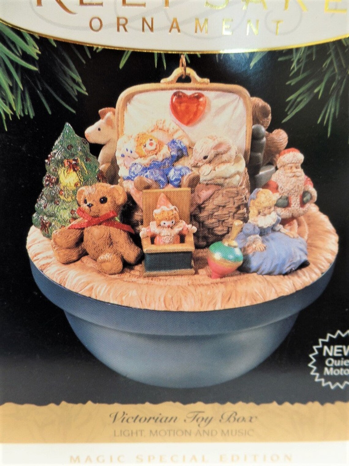 Hallmark Victorian Toy Box Christmas Ornament 1995 NOS NRFB - Etsy