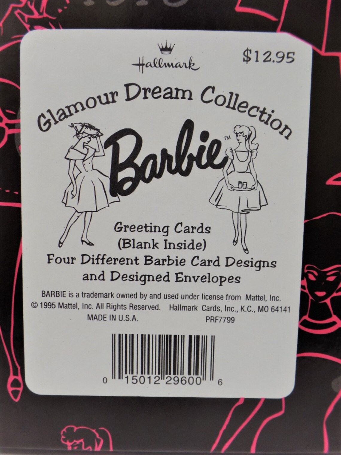 Vintage Set of Four Hallmark Barbie Displayable Greeting Cards | Etsy