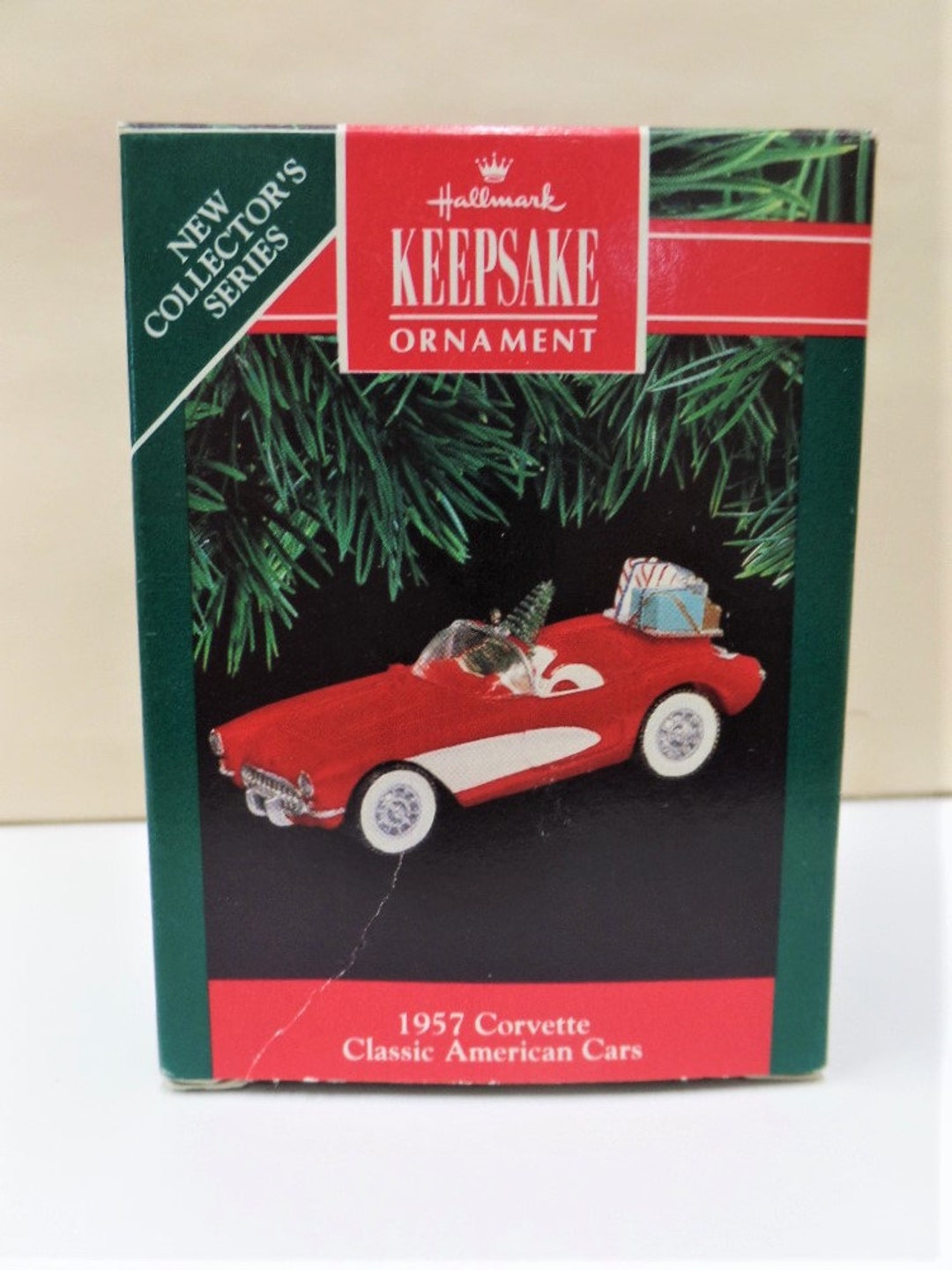 Hallmark 1957 Corvette Christmas Ornament 1st in Series 1991 - Etsy