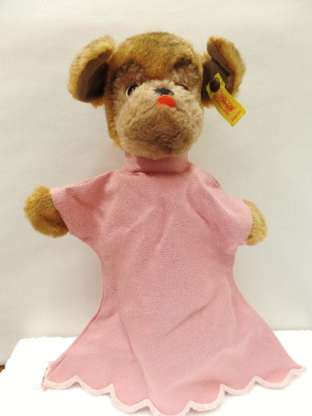 Vintage Steiff Dog Hand Puppet Made in Germany Puppy Dog - Etsy