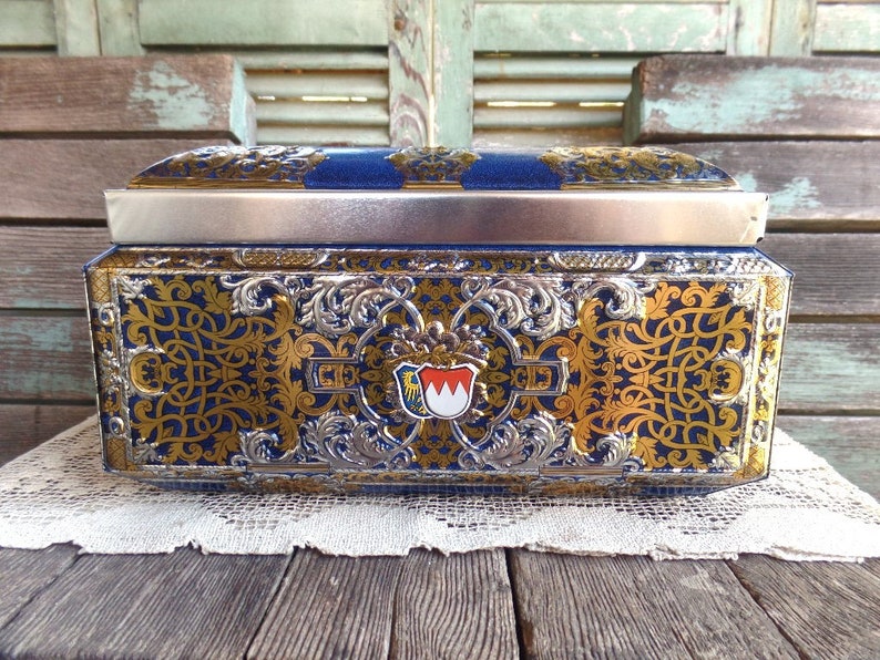 Extra Large Vintage German Cookie Tin Lebkuchen Schmidt - Etsy