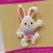Vintage Hallmark Easter Lapel Pin 1985 NOS Bunny With Purple - Etsy
