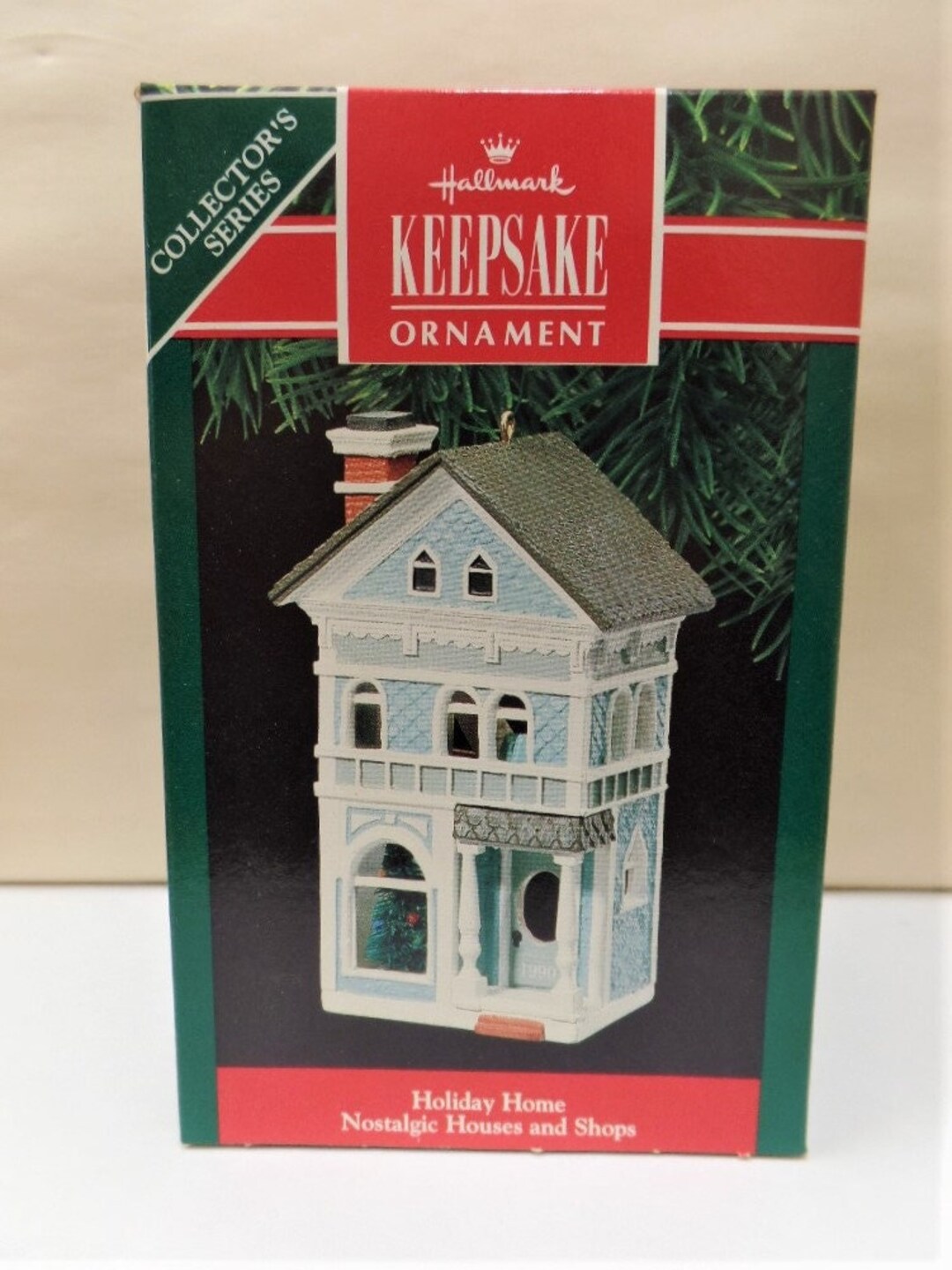 Hallmark Holiday Home Ornament 7th in the Series 1990 NRFB Nostalgic ...