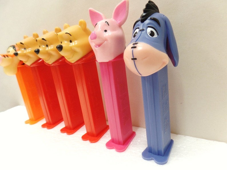 Vintage Lot of 6 Pez Candy Dispensers Collectible Characters Tigger ...