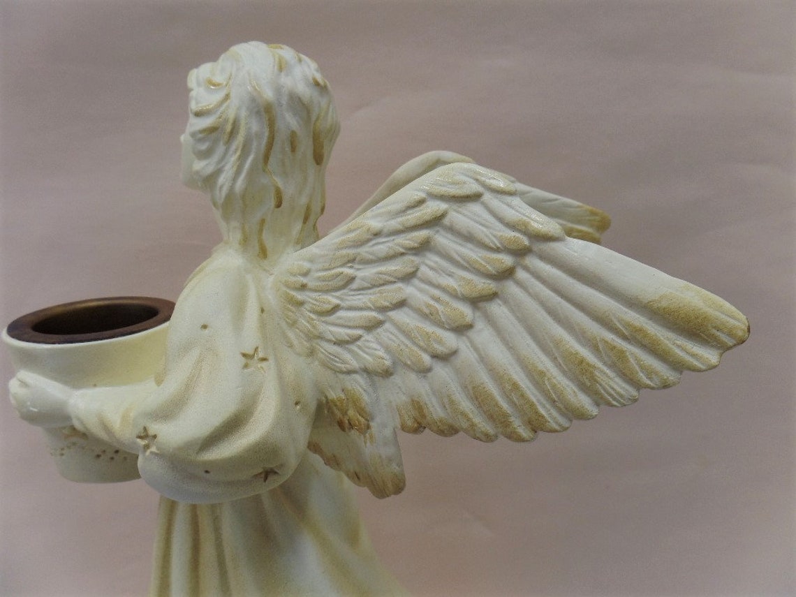 Vintage Hallmark Angel Stocking Hanger 1992 NOS RARE Candle - Etsy
