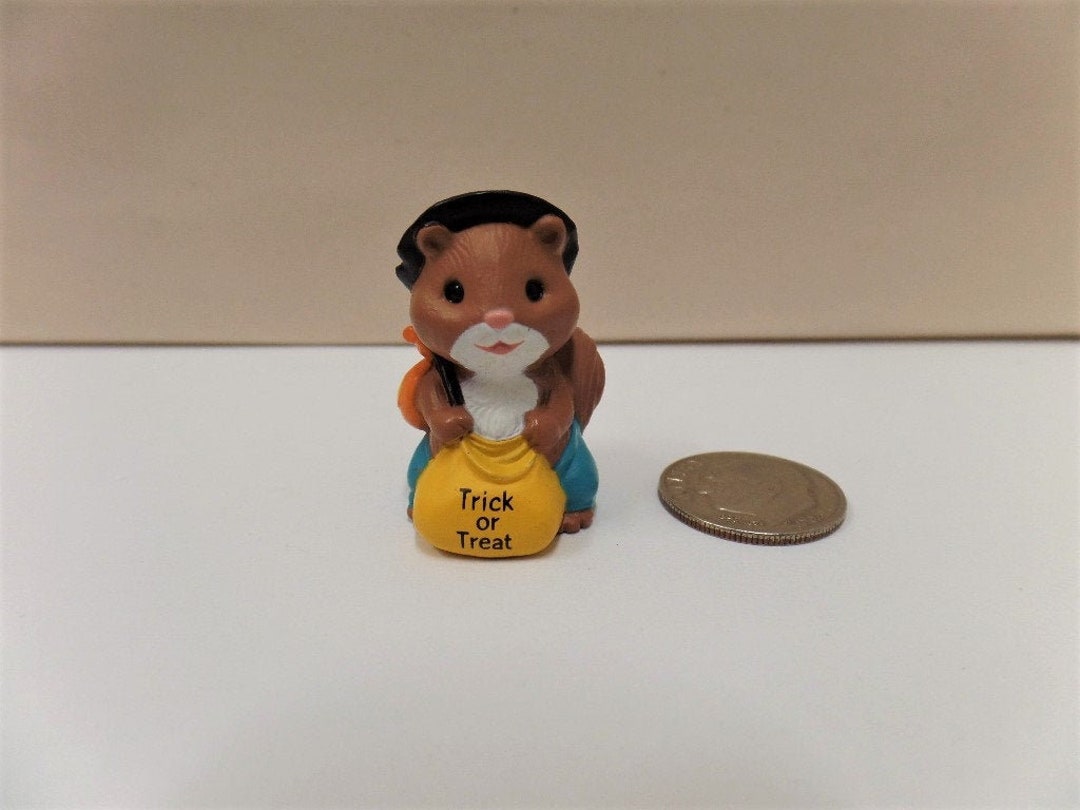 Vintage Hallmark Squirrel Hobo Halloween Merry Miniature 1990 NOS - Etsy