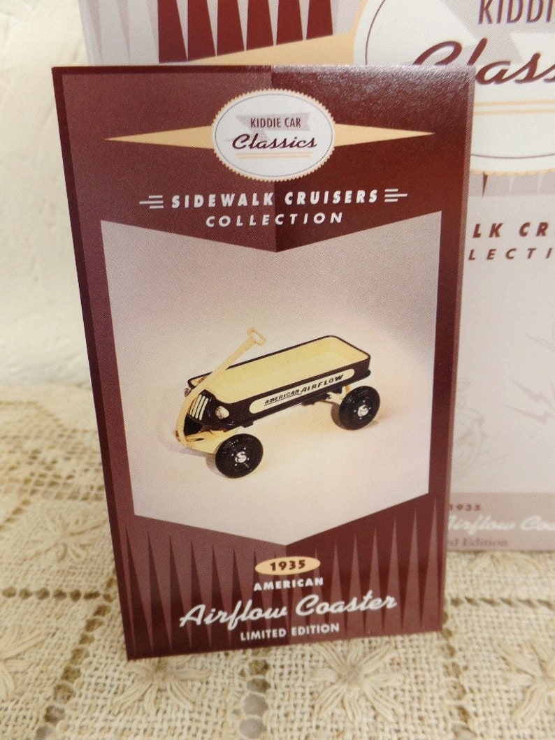 Hallmark 1996 Kiddie Car Classics Sidewalk Cruisers Collection - Etsy