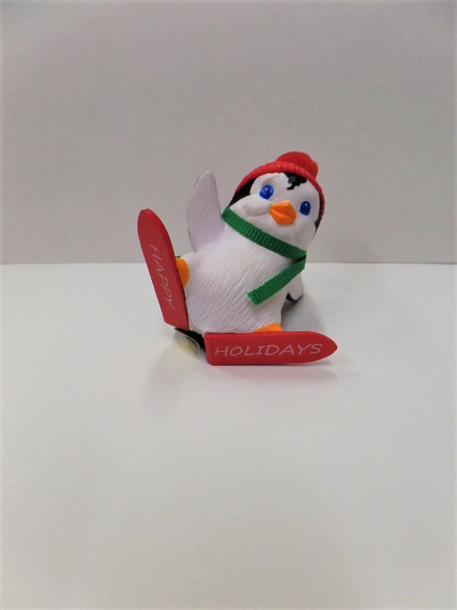 Vintage Hallmark Penguin Christmas Merry Miniature 1988 NOS - Etsy
