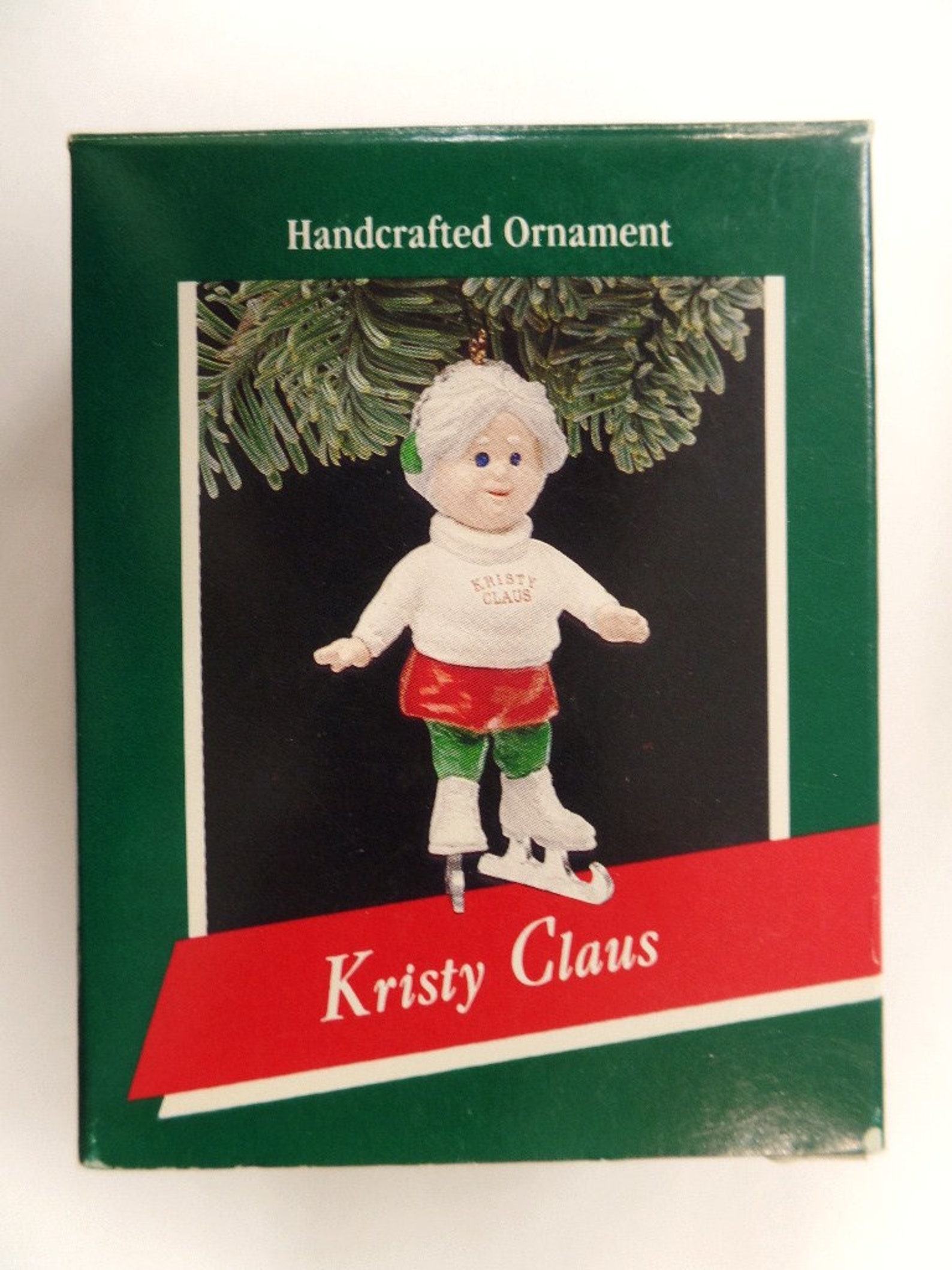 Hallmark Kristy Claus Christmas Ornament 1989 New Mrs. Claus Ice ...