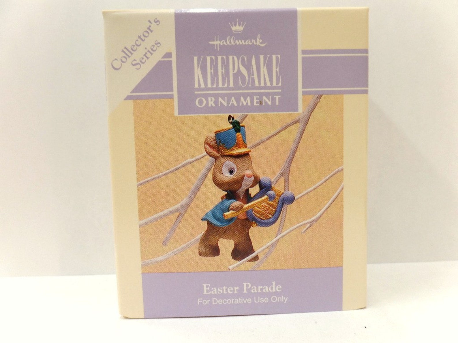 Hallmark Easter Parade Easter Ornament 1993 NOS 2nd in Series Bunny ...