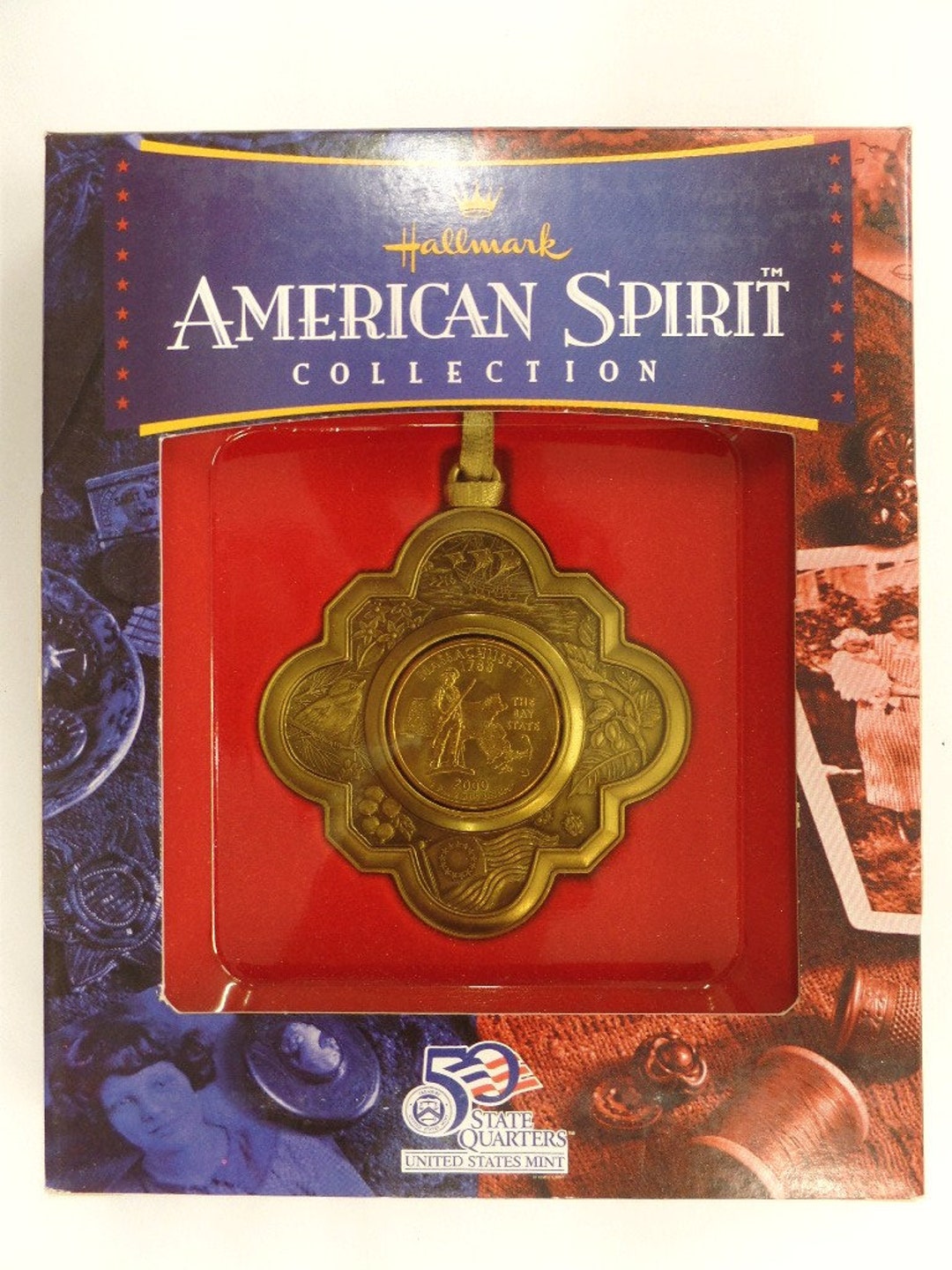 Hallmark American Spirit Collection Massachusetts Christmas Ornament 50 ...