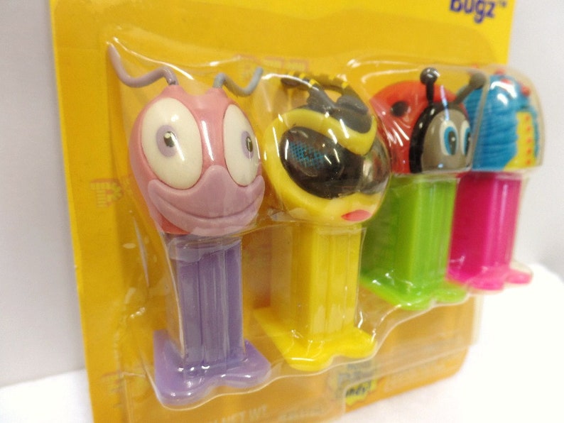 Vintage Pack of 4 Pez Party Favors Bugz Candy Dispensers | Etsy