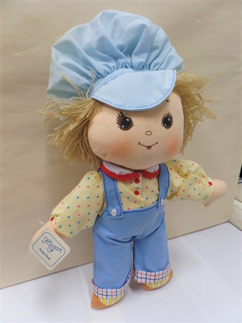 Vintage 1984 Heartline Megan Plush Doll Toy Graphics International Inc ...