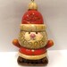 Hallmark Santa Christmas Ornament 1976 NOS Yesteryears Wood Look Design ...