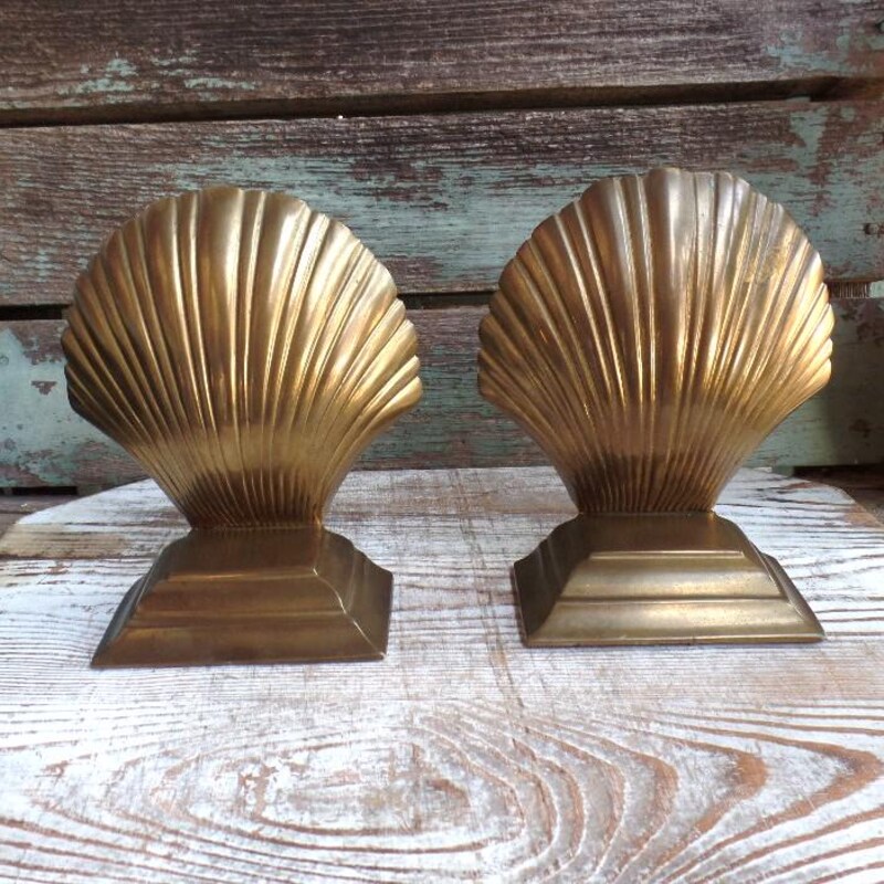 Shell Bookends - Etsy