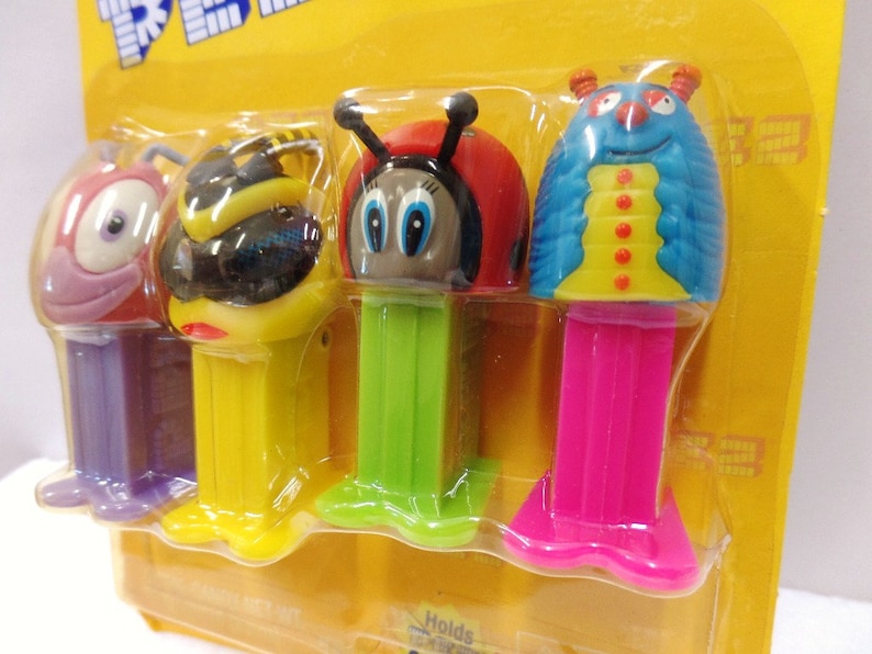 Vintage Pack of 4 Pez Party Favors Bugz Candy Dispensers | Etsy