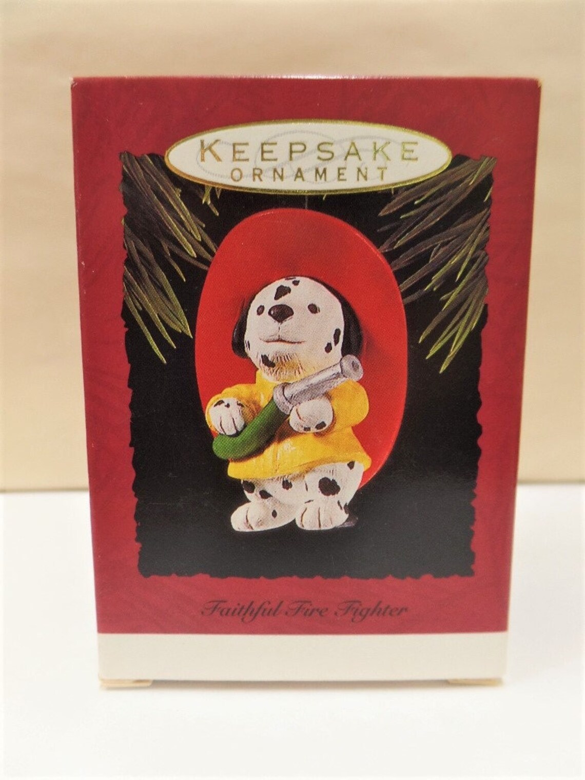 Hallmark Faithful Fire Fighter Christmas Ornament 1993 NOS - Etsy
