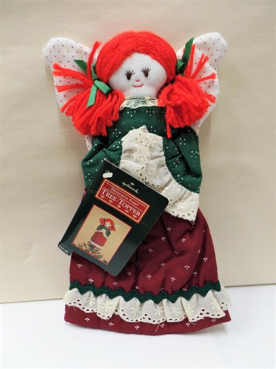Vintage Hallmark Angel Tree Topper HALLMARK CHRISTMAS ANGEL TREE