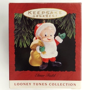 Hallmark Elmer Fudd Christmas Ornament 1993 Looney Tunes Collection ...