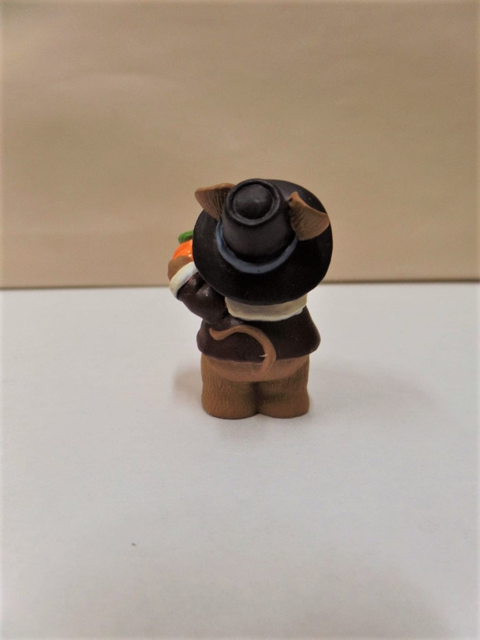 Vintage Hallmark Mouse With Pumpkin Thanksgiving Merry - Etsy