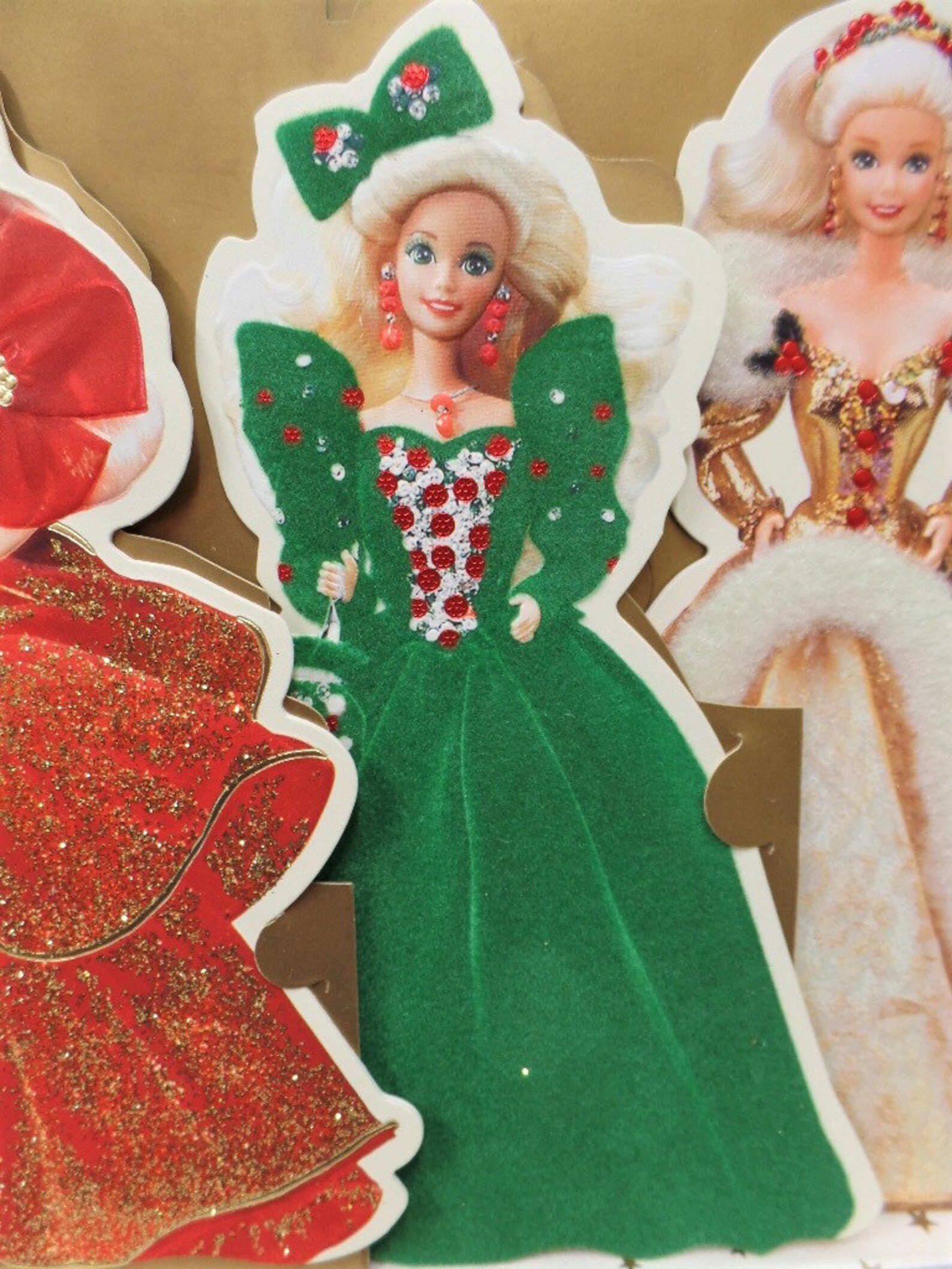 Vintage Set of Three Hallmark Barbie Displayable Greeting Cards 1995 ...