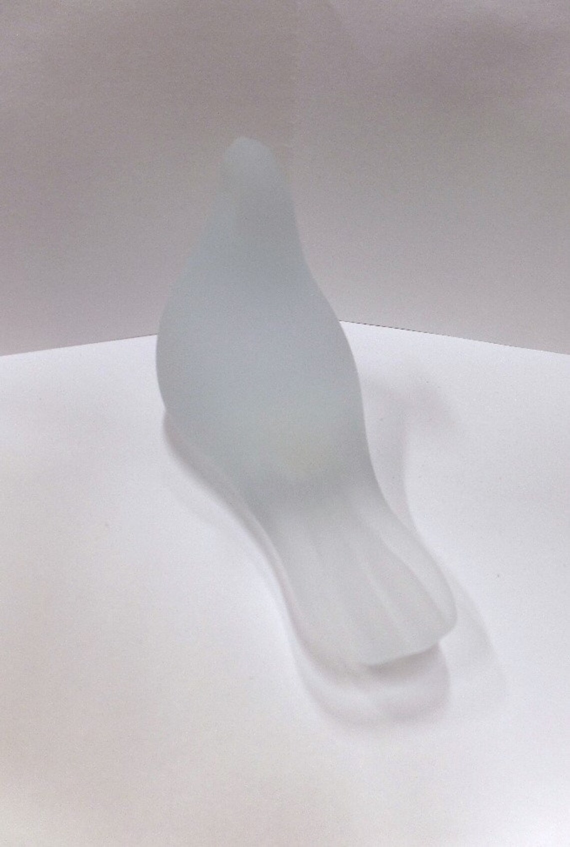 Hallmark Frosted Glass Songbird Figurine NOS Crowning Touch - Etsy