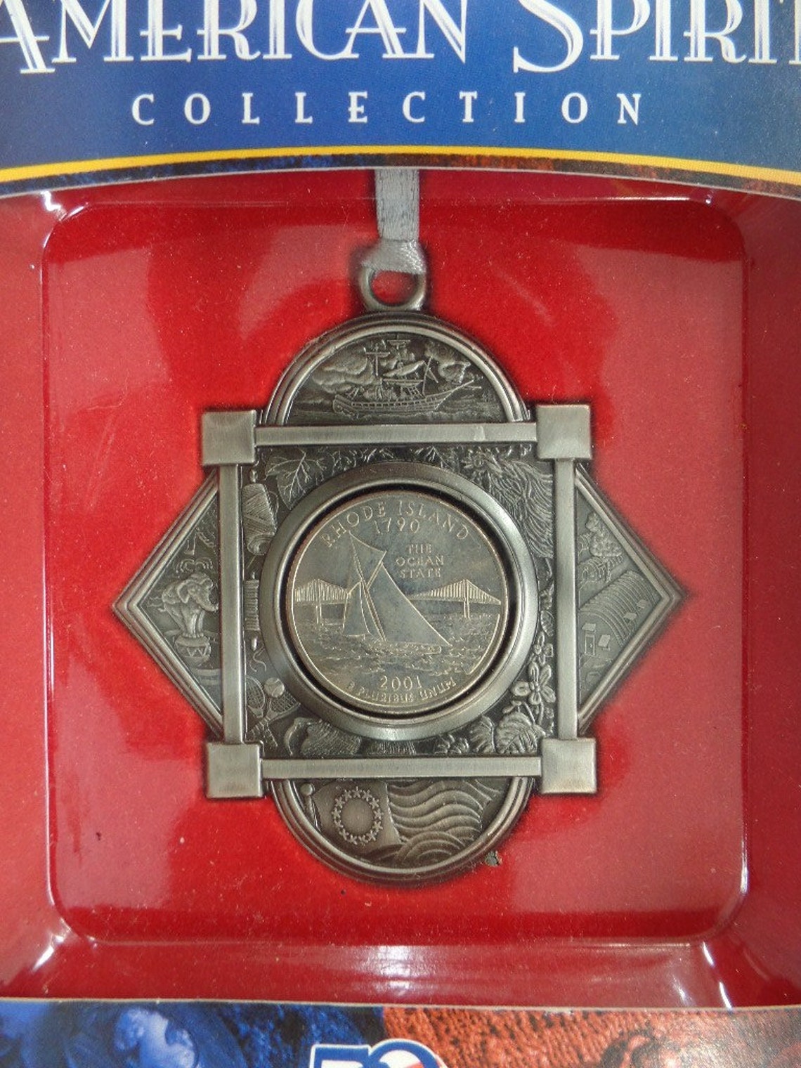 Hallmark American Spirit Collection Rhode Island Christmas Ornament 50 ...