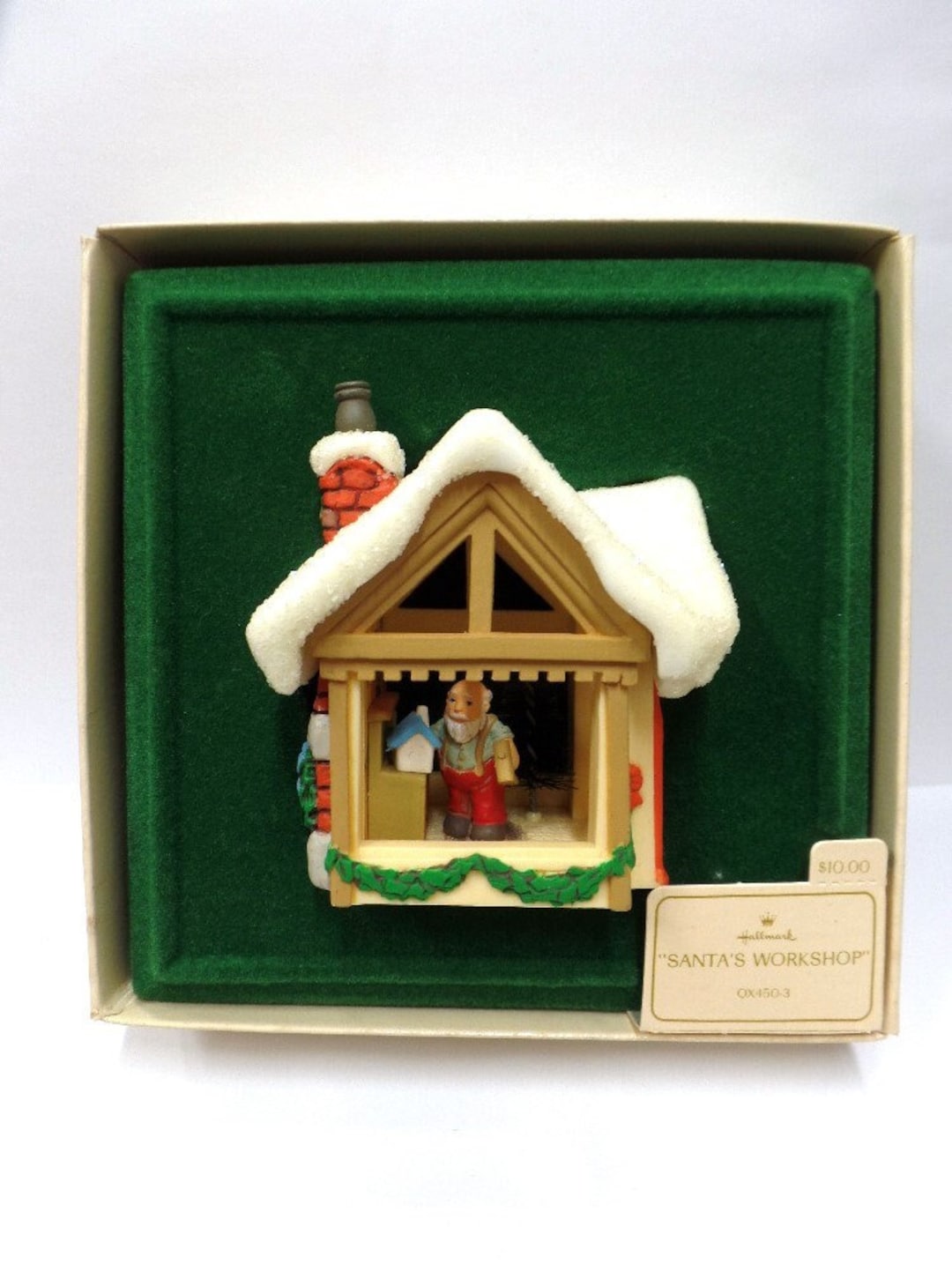 Hallmark Santa's Workshop Christmas Ornament 1982 NOS Toymaker - Etsy
