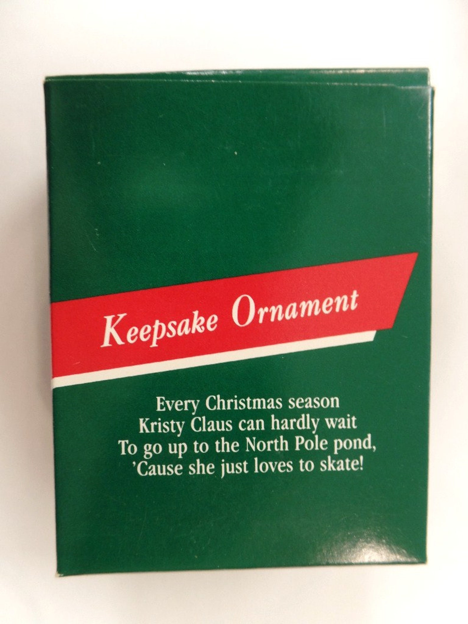 Hallmark Kristy Claus Christmas Ornament 1989 New Mrs. Claus Ice ...