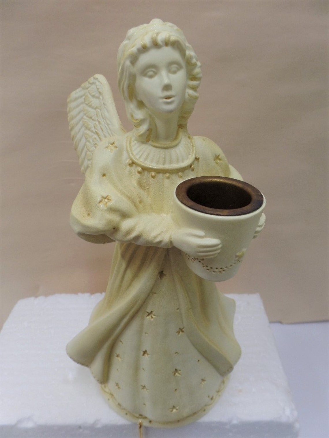 Vintage Hallmark Angel Stocking Hanger 1992 NOS RARE Candle - Etsy