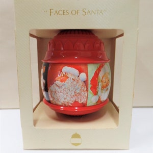 Hallmark Faces of Santa Christmas Ornament 1983 NOS - Etsy